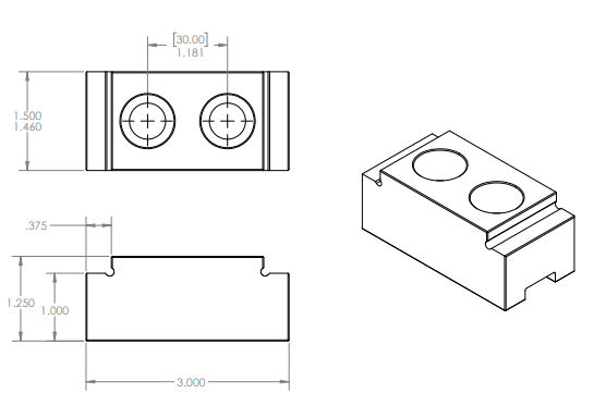 Simploc Double End Stop Assembly – Metal Fabrication Technologies, LLC.